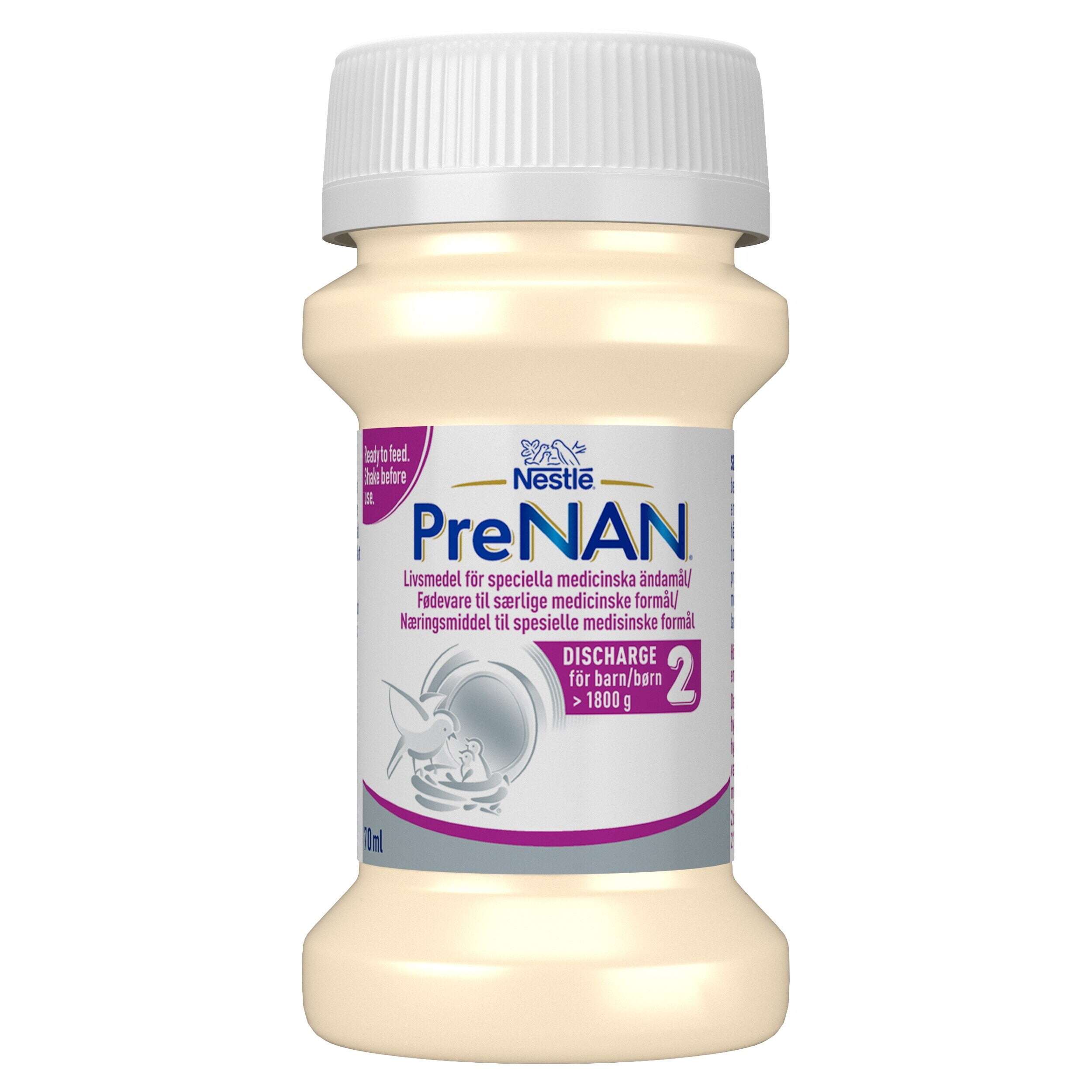 PreNAN Discharge 2 drikkeklar – til premature spedbarn med lav ...